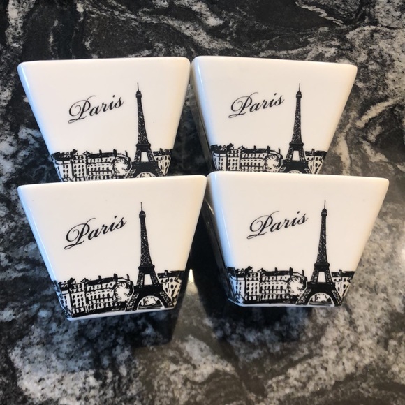 Ciroa | Dining | Ciroa Set Of Four Quality Porcelain Dessert Dishes ...